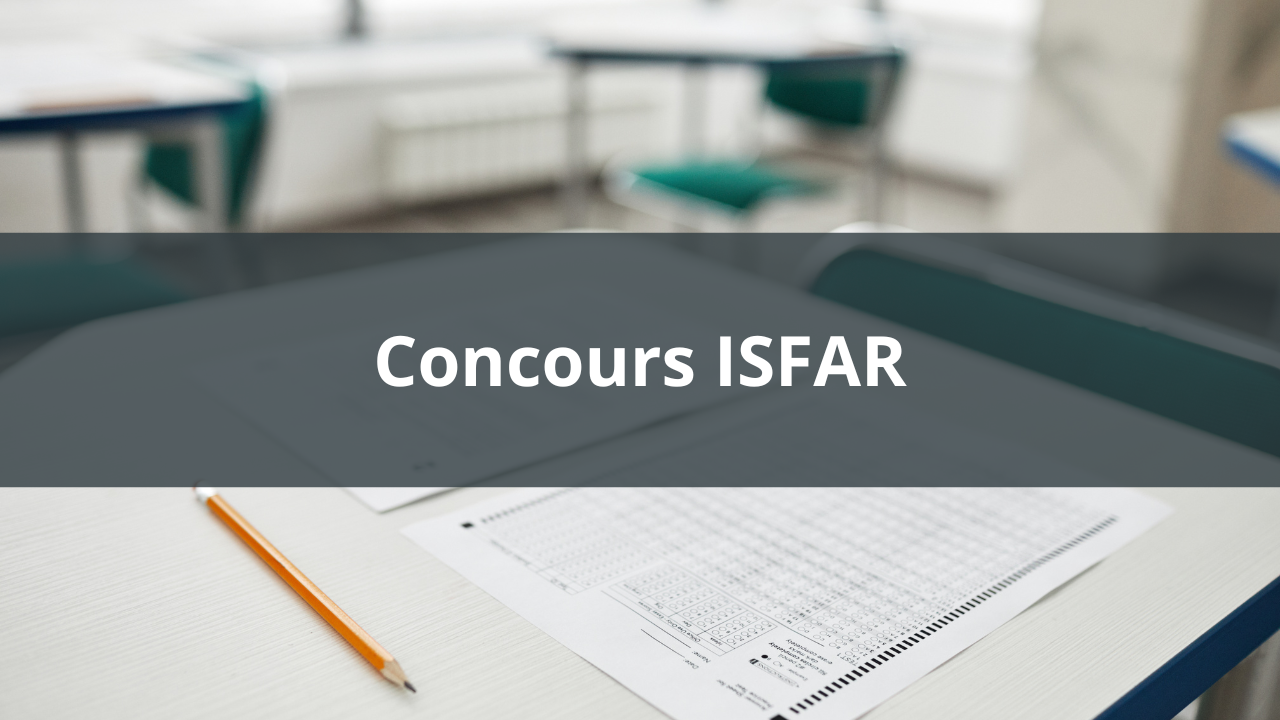 Concours ISFAR - reussirbac.com